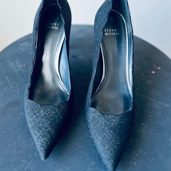 Stuart Weitzman | Shoes | Designer Black Evening Pump | Poshmark